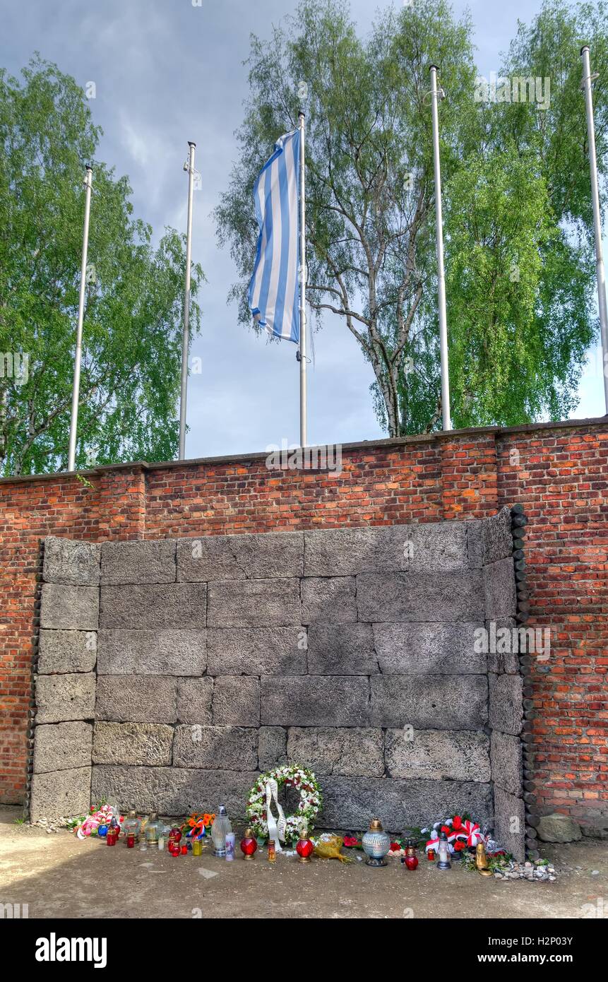 Execution wall auschwitz hi-res stock photography and images - Alamy