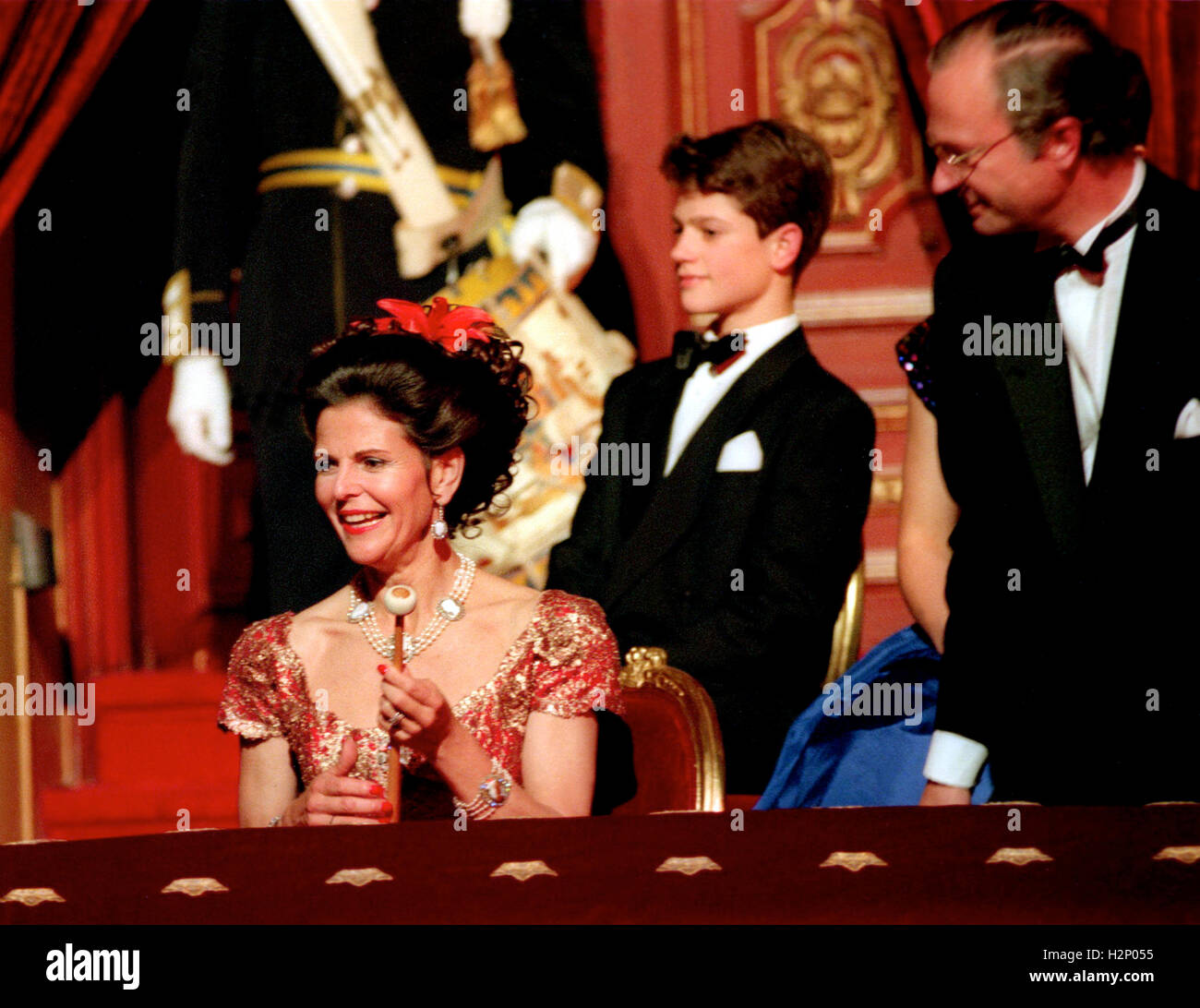 Swedish Queen Silvia is celebrated on her 50th birthday in the Opera ...