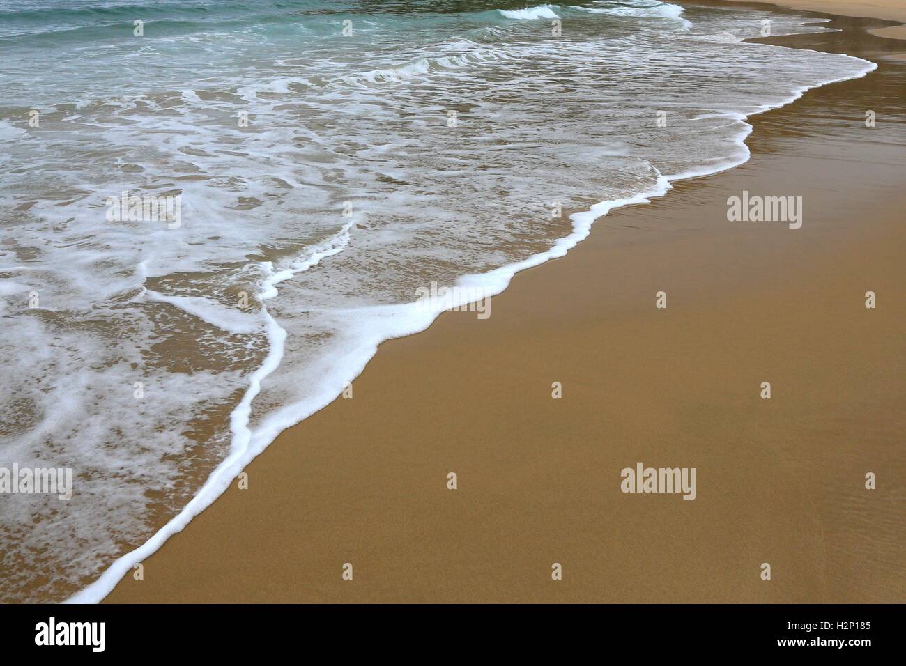 Beautiful Secluded Beach Stock Photo - Alamy