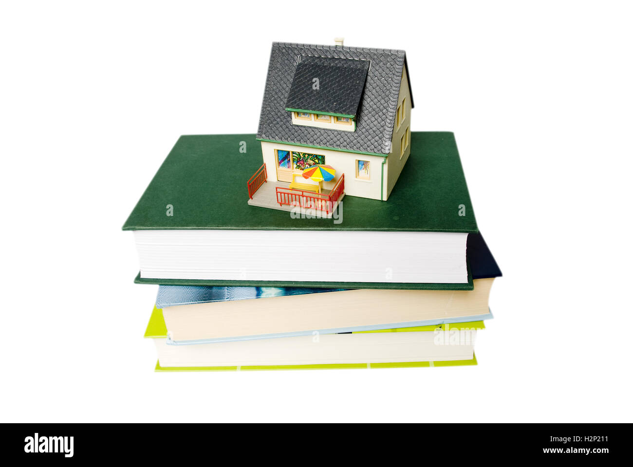 Small house for books Cut Out Stock Images & Pictures - Alamy