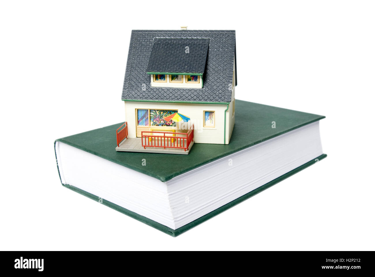 house on book Stock Photo - Alamy
