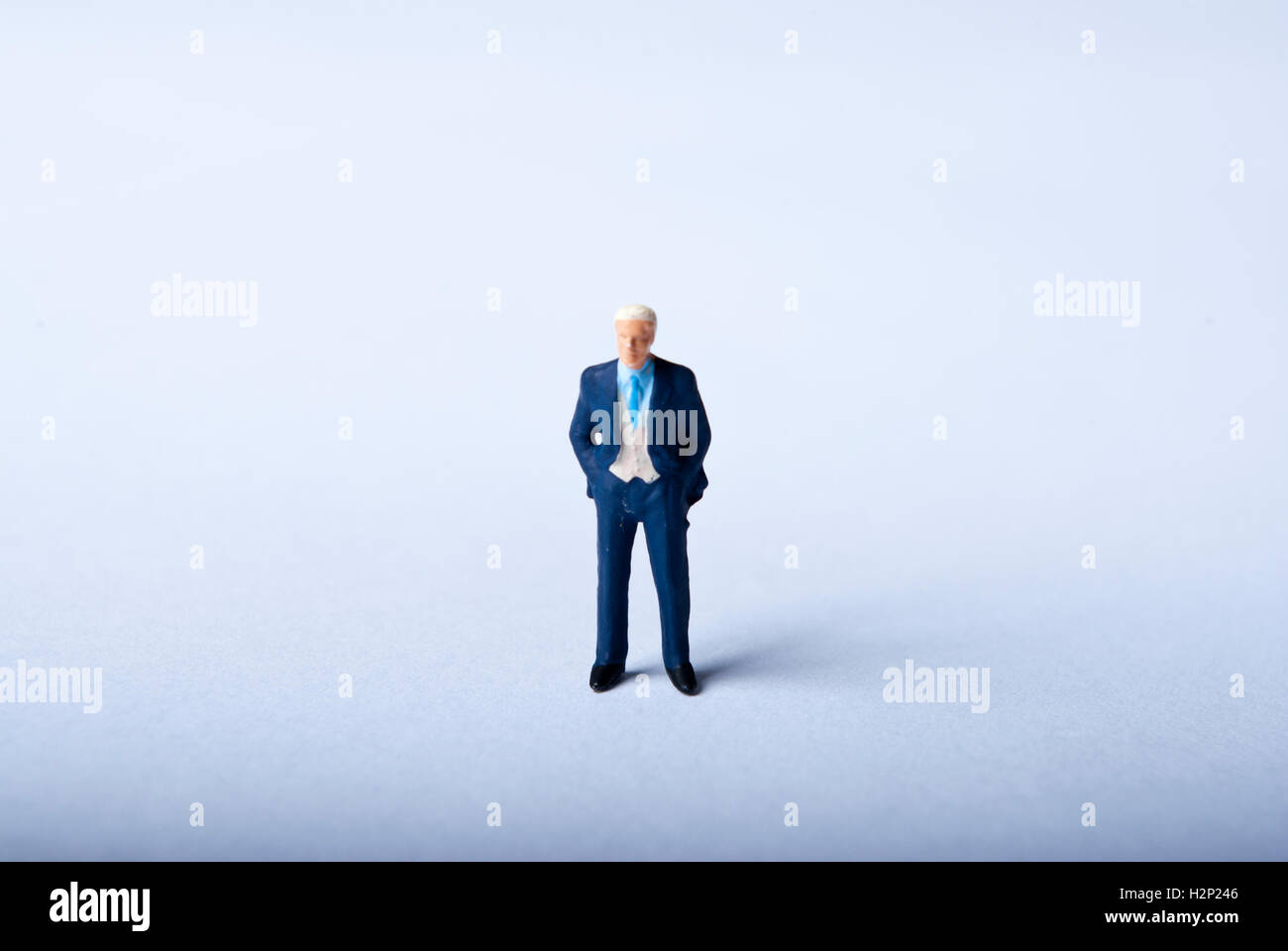 One Person Standing Alone