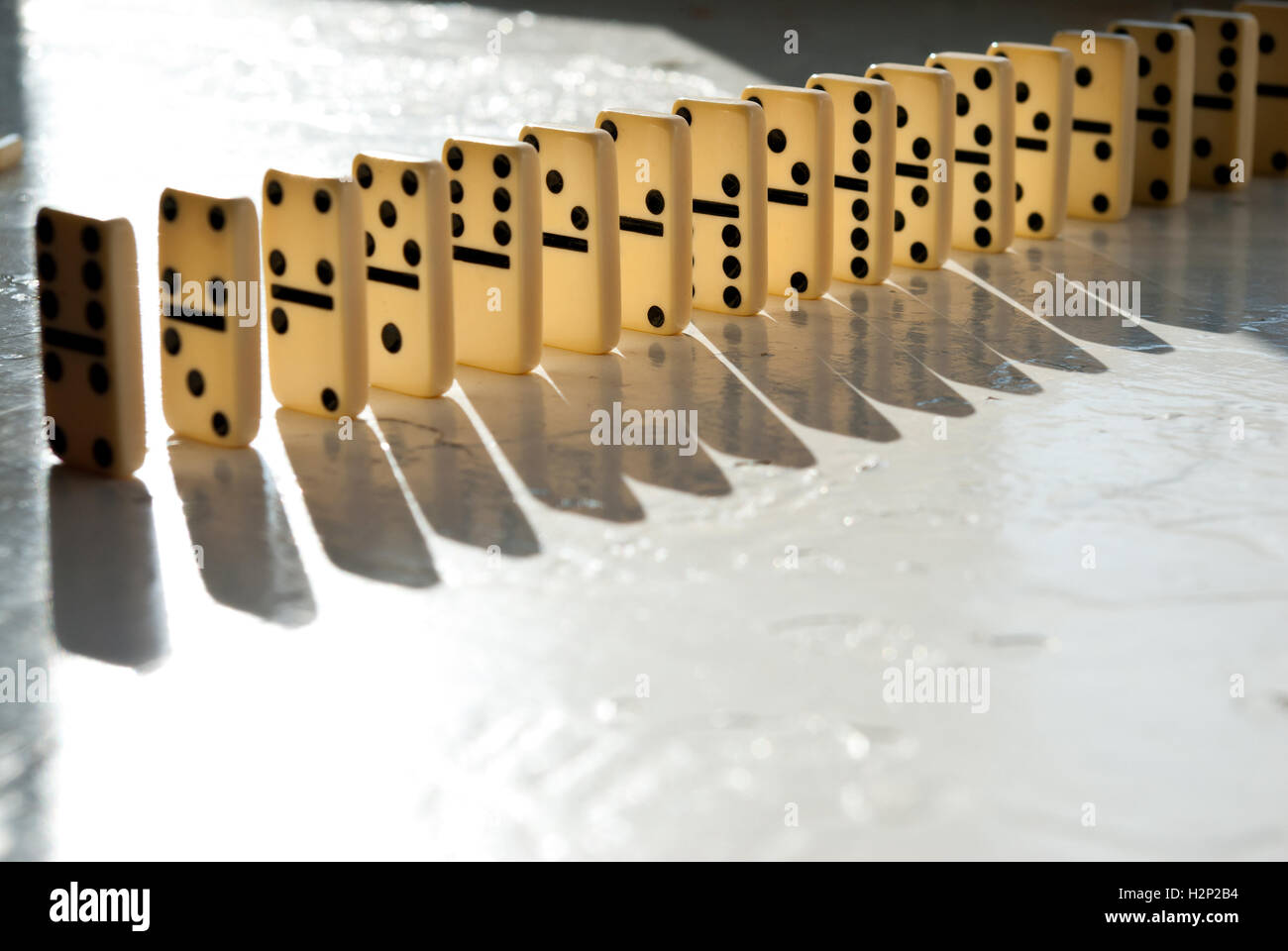Domino Pieces Color Number High Resolution Stock Photography and Images ...