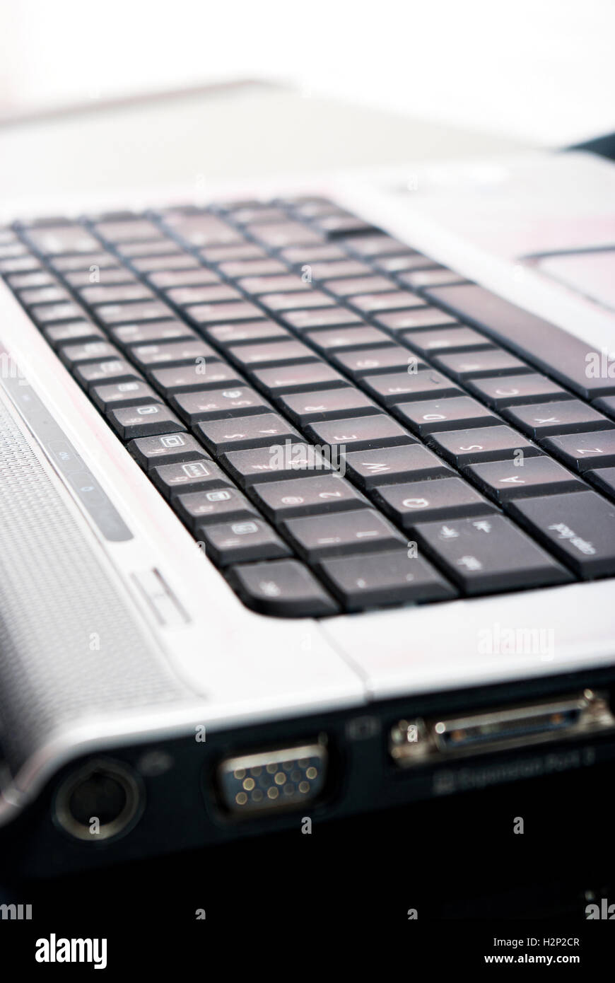 big close up of laptop Stock Photo - Alamy