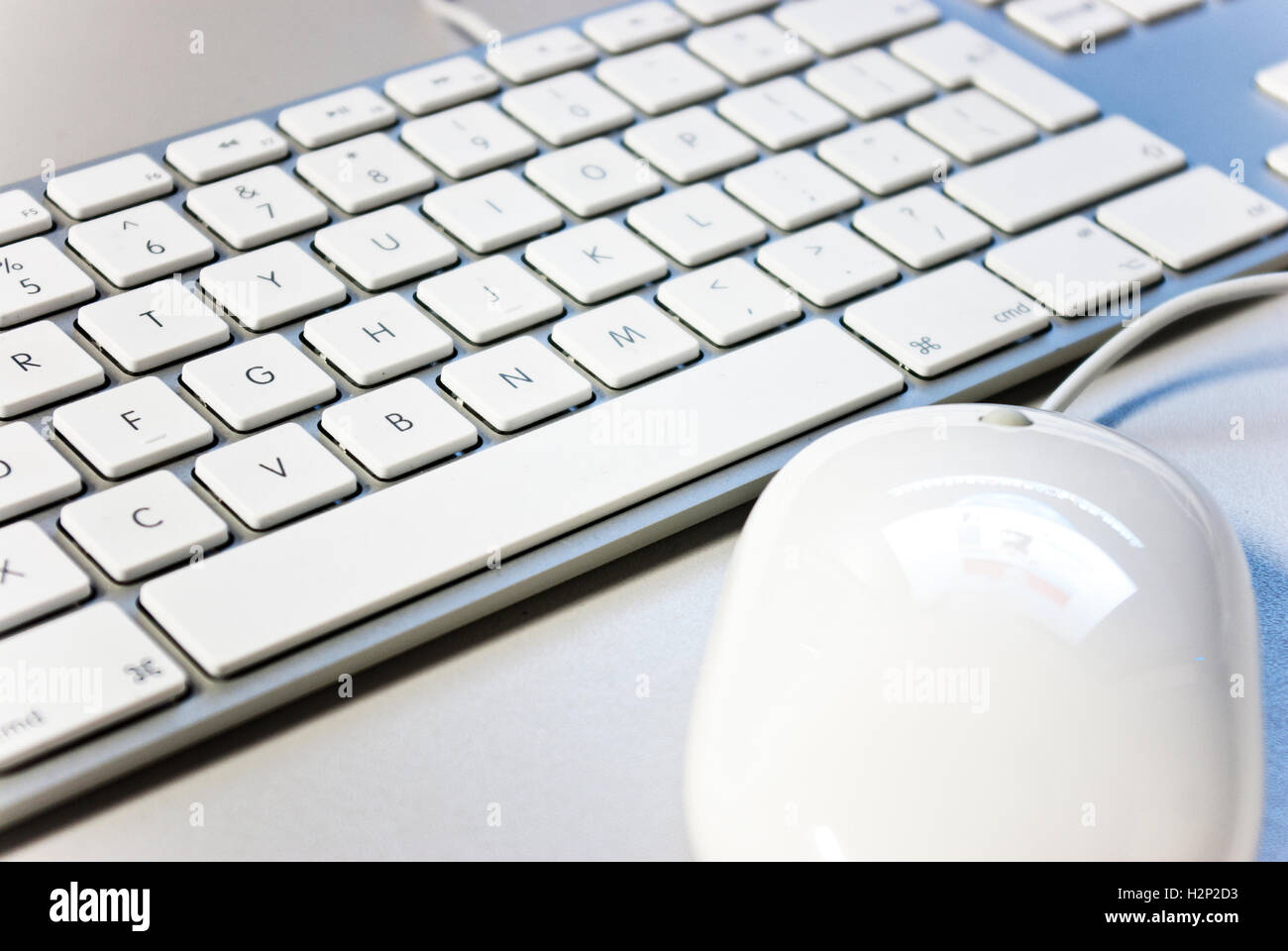 keyboard with mouse in one Stock Photo - Alamy