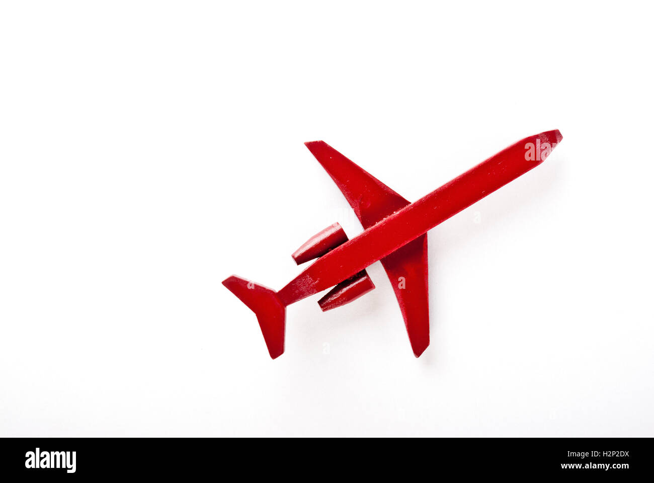 Red aircraft hi-res stock photography and images - Alamy