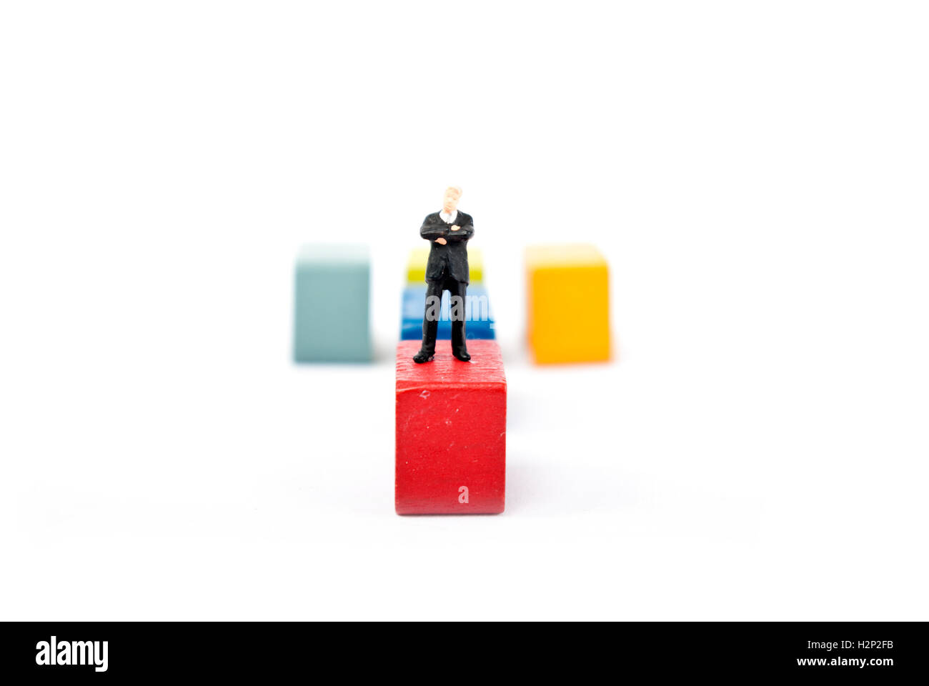 Little man high man Cut Out Stock Images & Pictures - Alamy