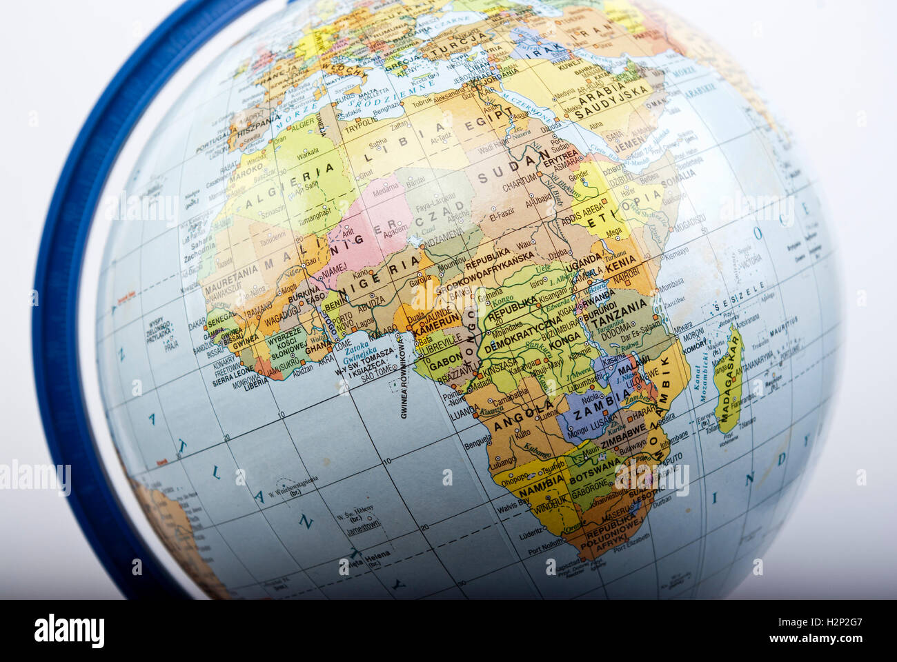 global view on earth from above Stock Photo - Alamy
