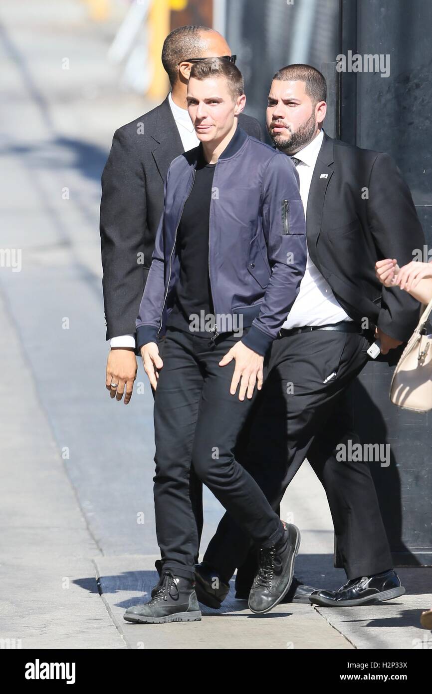 Dave Franco seen arriving at the ABC studios for 'Jimmy Kimmel Live ...