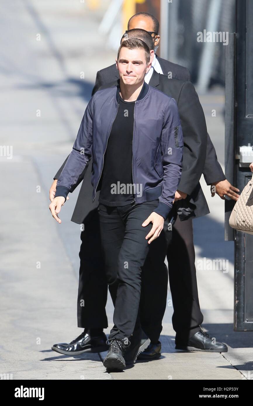 Dave Franco seen arriving at the ABC studios for 'Jimmy Kimmel Live ...