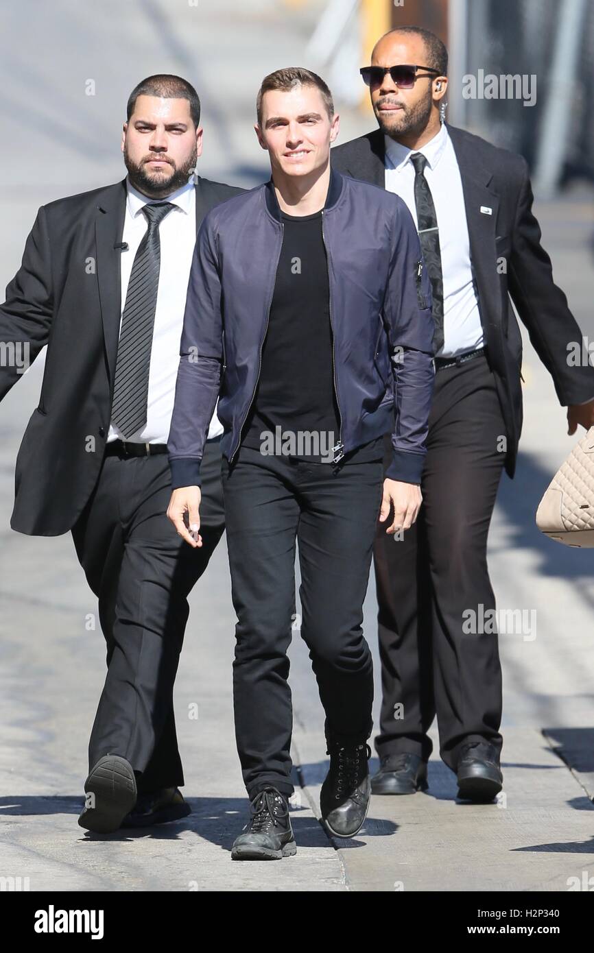 Dave Franco seen arriving at the ABC studios for 'Jimmy Kimmel Live ...