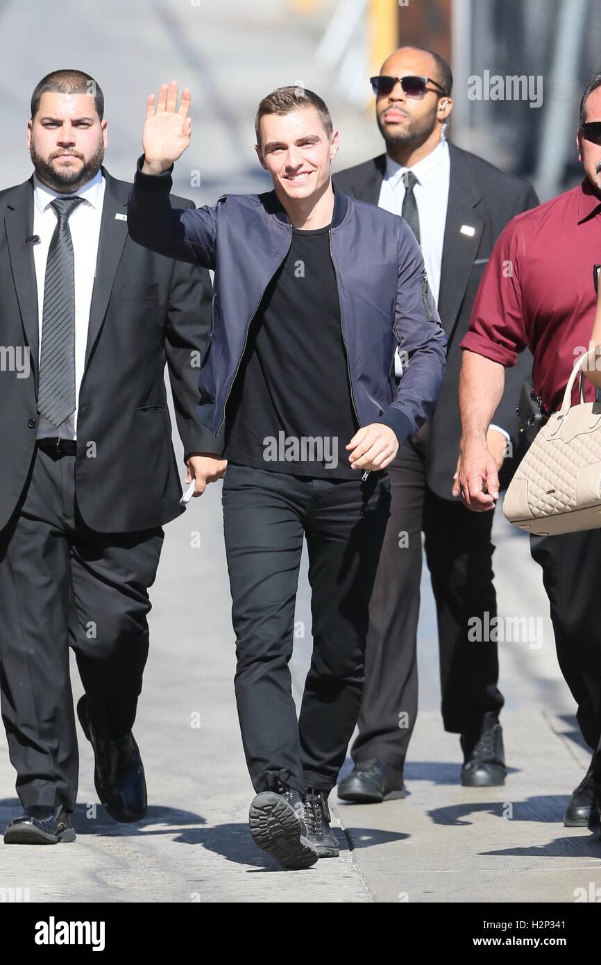 Dave Franco seen arriving at the ABC studios for 'Jimmy Kimmel Live ...
