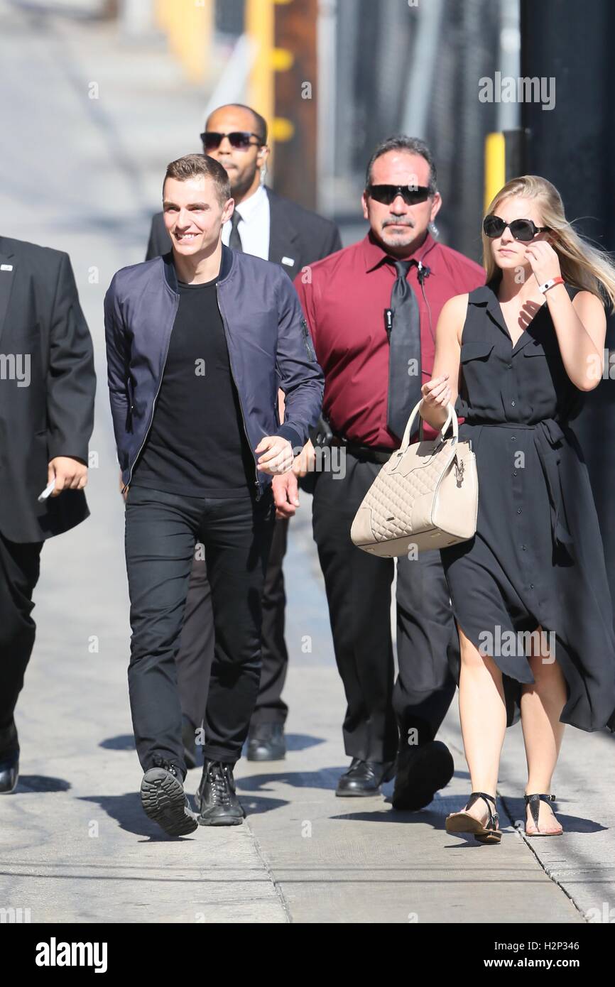 Dave Franco seen arriving at the ABC studios for 'Jimmy Kimmel Live ...