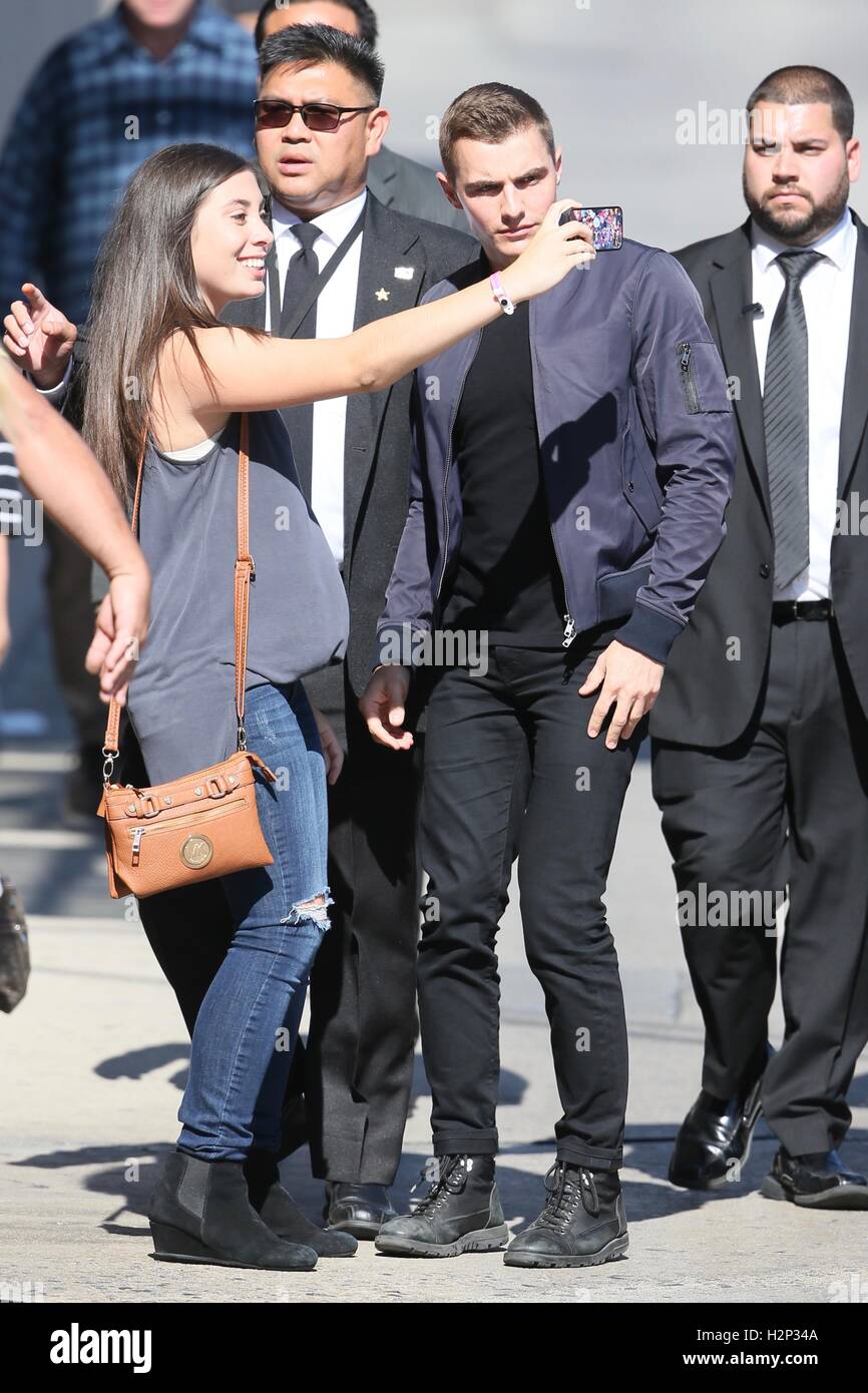 Dave Franco seen arriving at the ABC studios for 'Jimmy Kimmel Live ...
