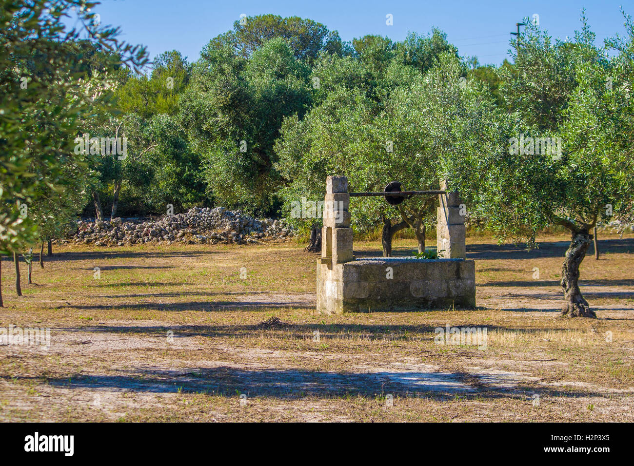 Old water well hi-res stock photography and images - Alamy
