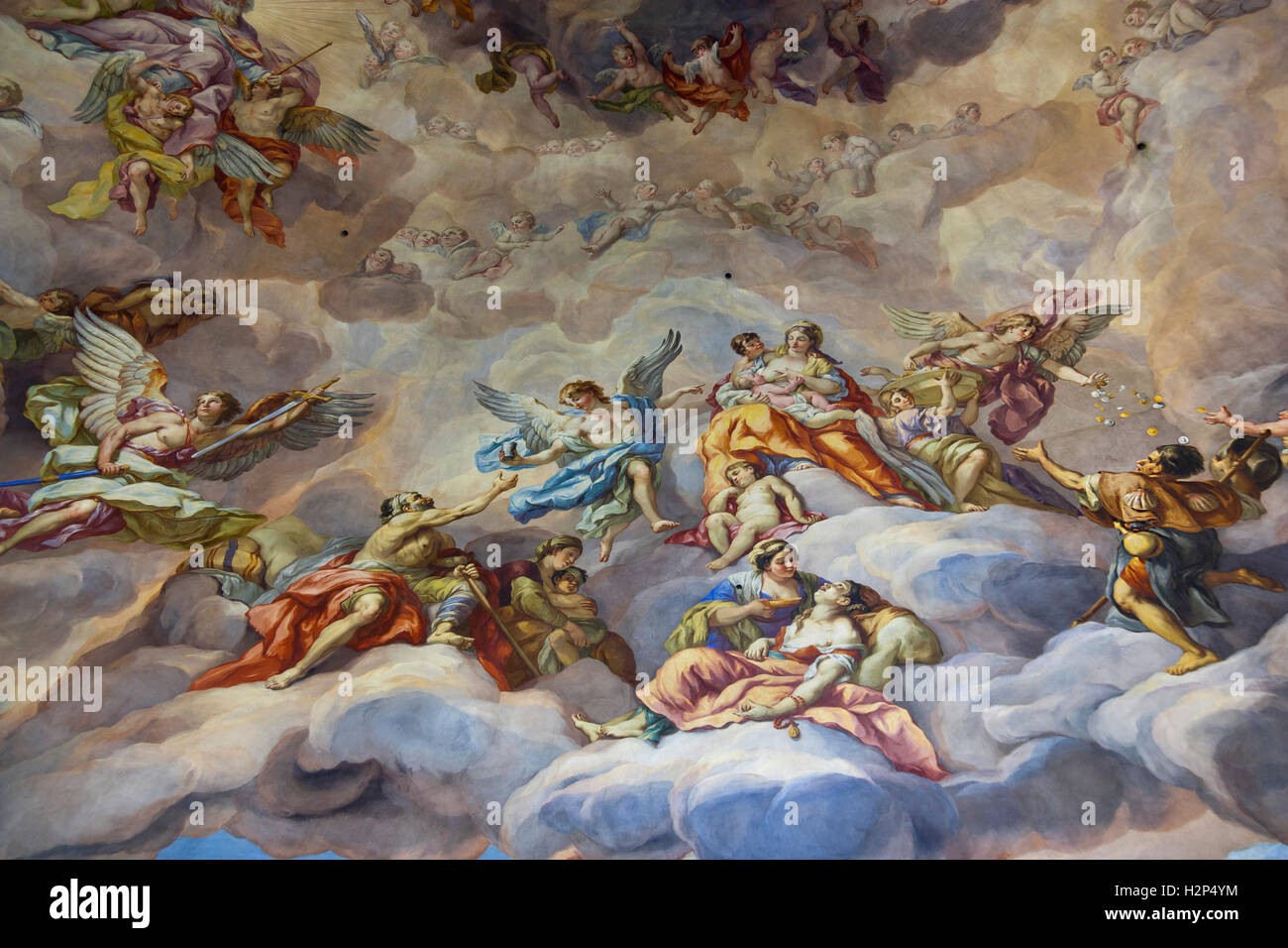 Karlskirche vienna interior hi-res stock photography and images - Alamy