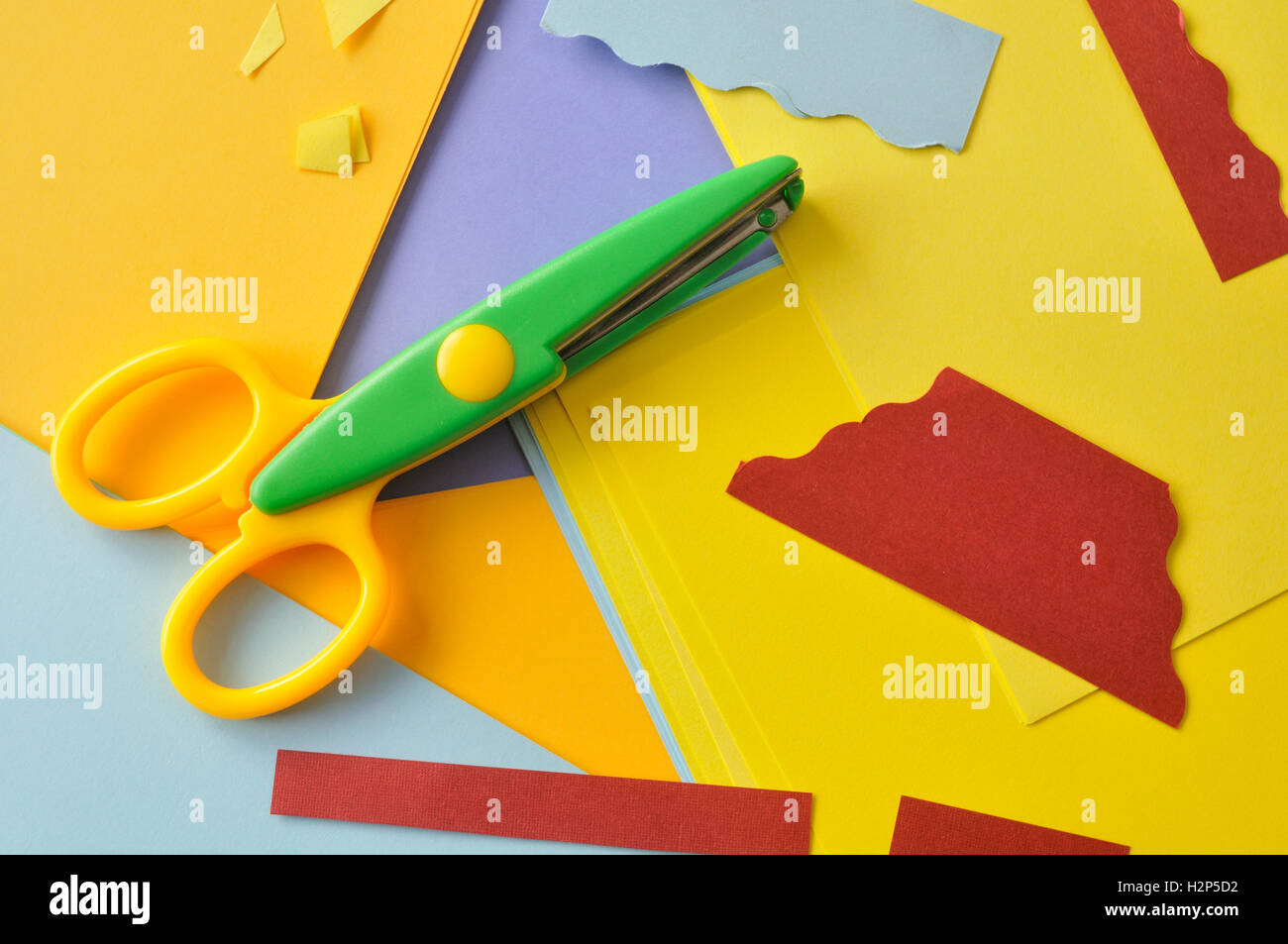 Children's Craft Items Stock Photo - Alamy