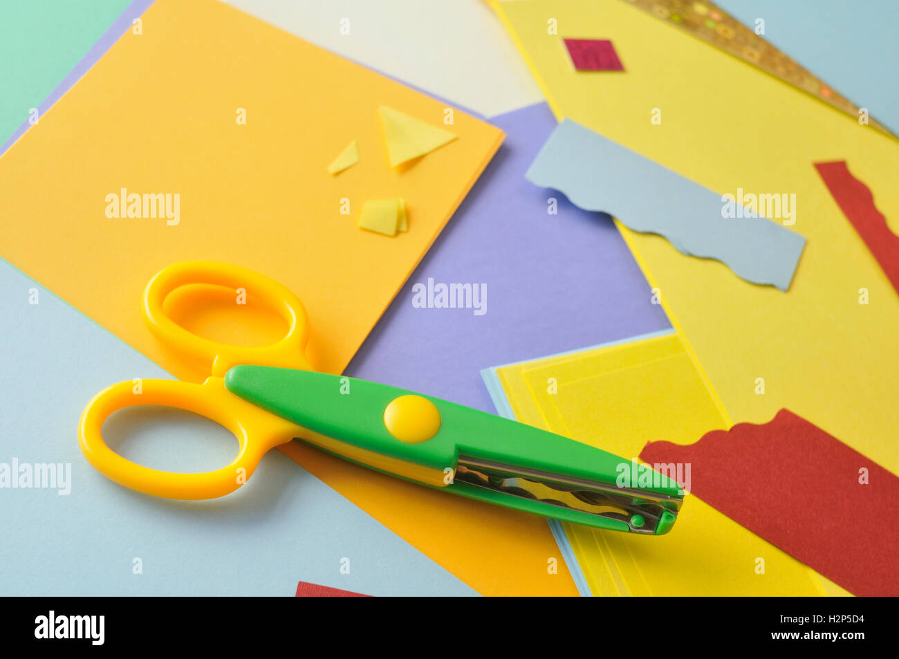 Children's Craft Items Stock Photo - Alamy