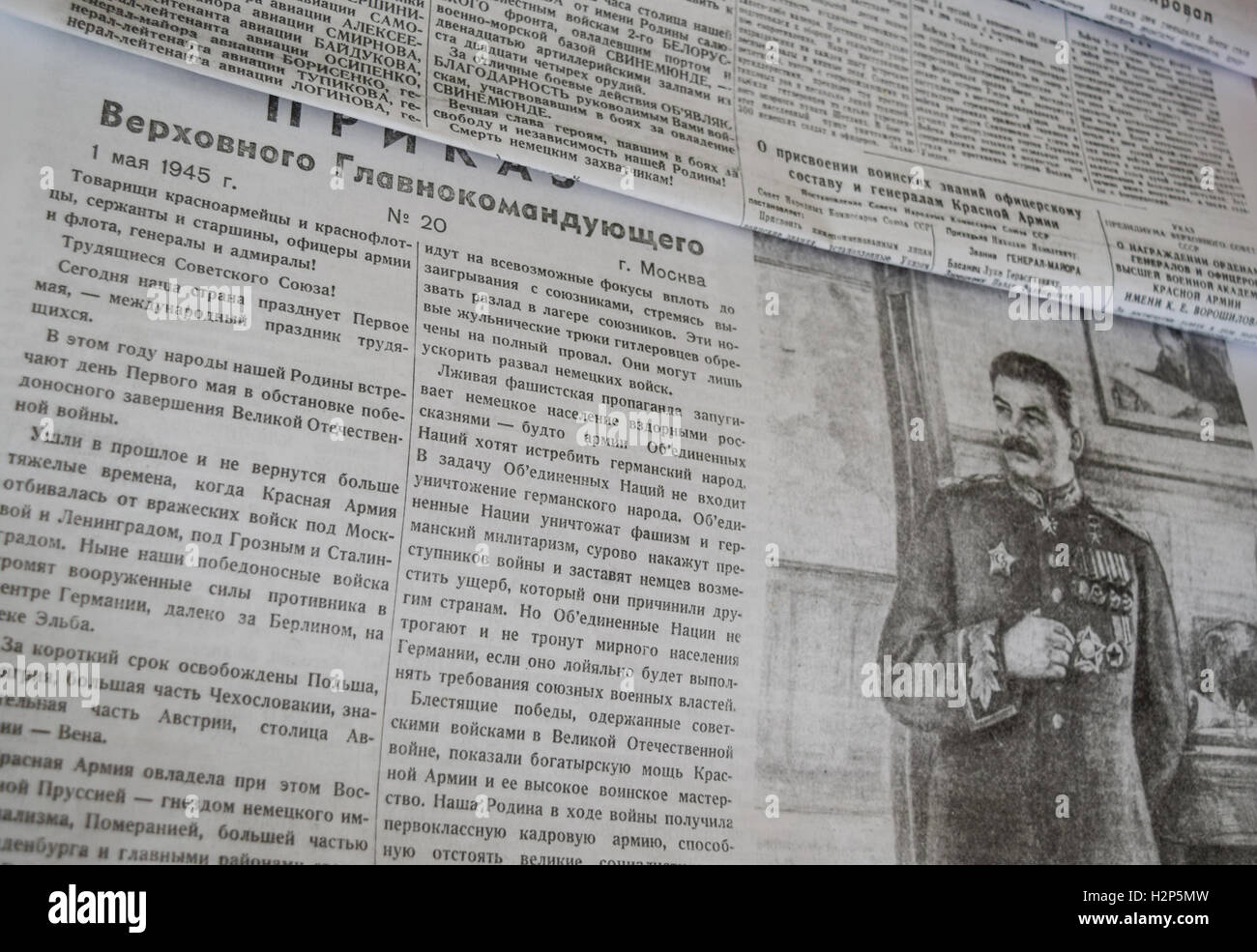 Stalin as generalissimo hi-res stock photography and images - Alamy
