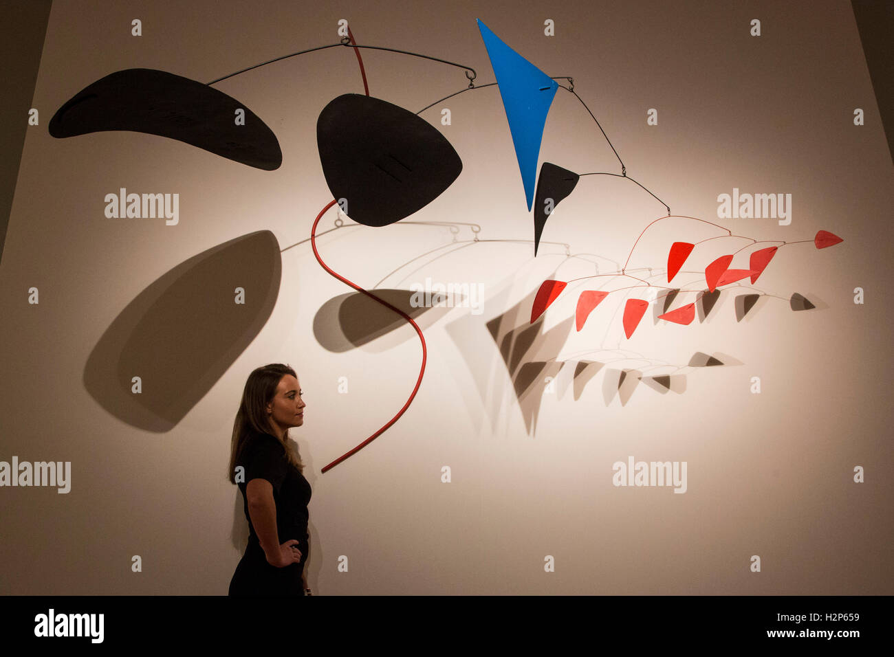 London, UK. 30 September 2016. Le Serpent rouge (The Red Snake), by ...