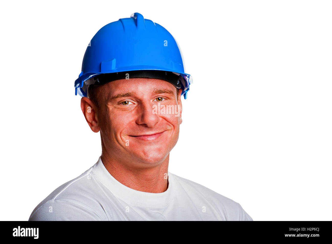 Man with helmet hi-res stock photography and images - Alamy