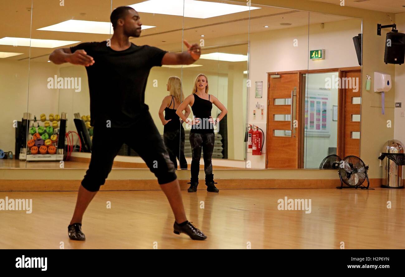 Strictly Come Dancing Contestants Ore Oduba and Joanne Clifton go ...