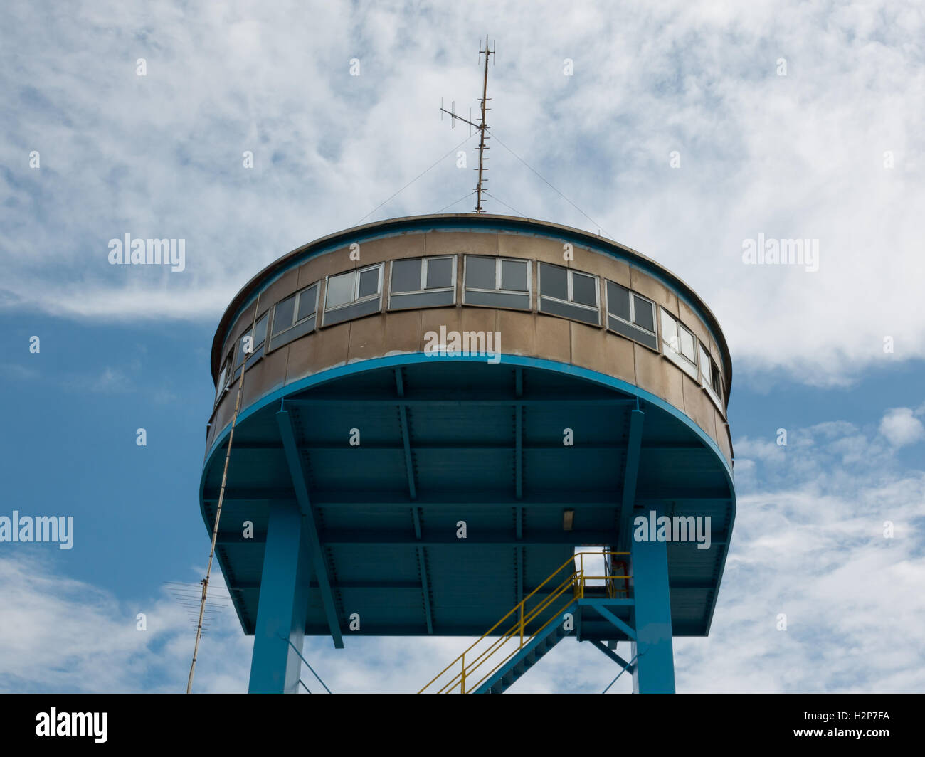 Boats control tower with stairs hi-res stock photography and images - Alamy