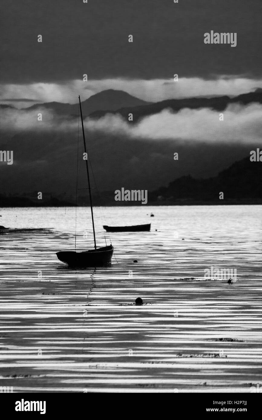 Harbor scotland Black and White Stock Photos & Images - Alamy