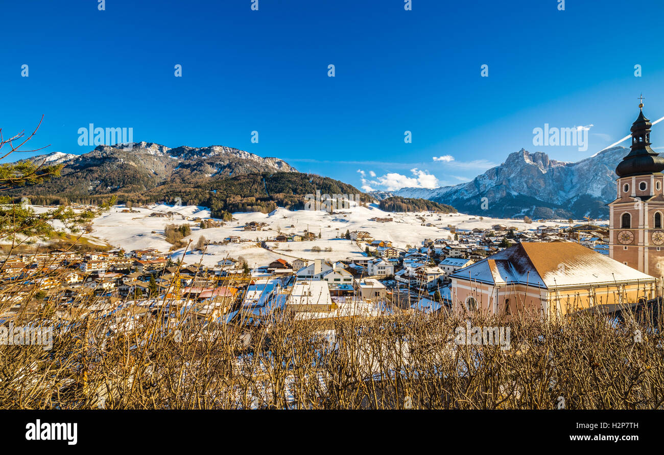 Castelrotto winter hi-res stock photography and images - Alamy