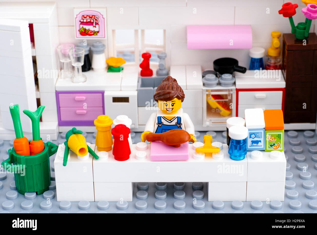 Toy mini kitchen set hi-res stock photography and images - Alamy