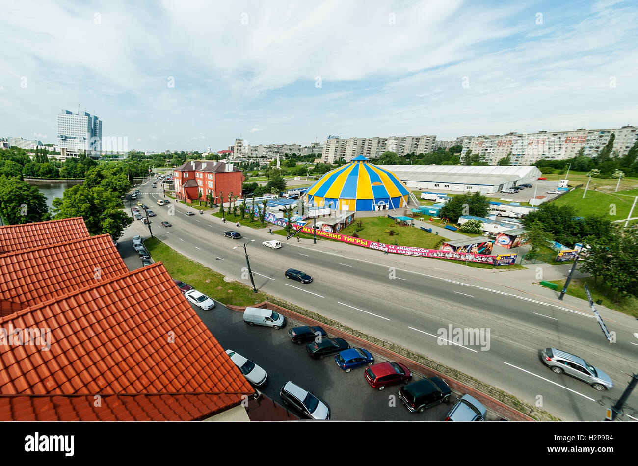 Kaliningrad view. Russia Stock Photo - Alamy