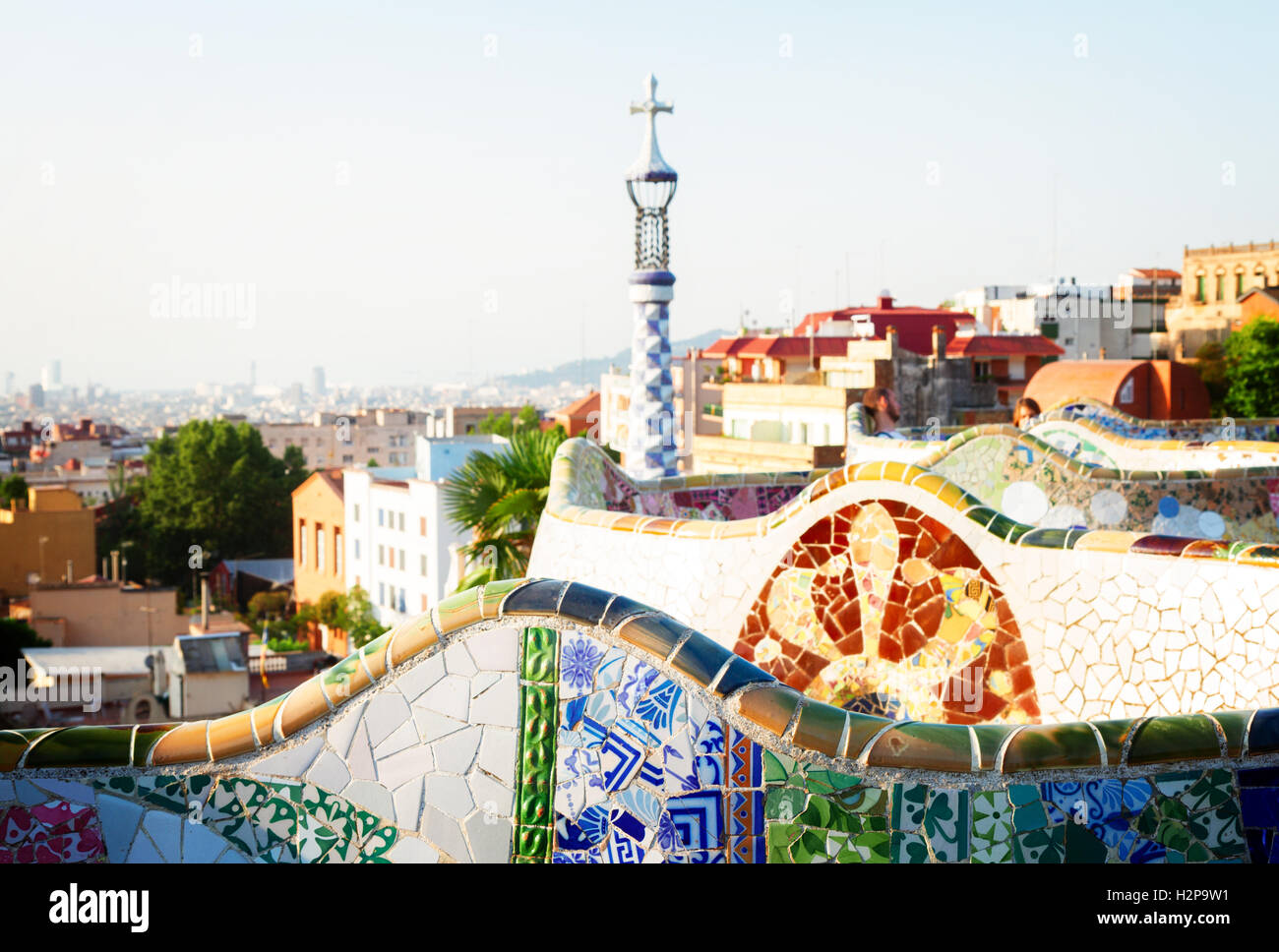 park Guell, Barcelona Stock Photo - Alamy