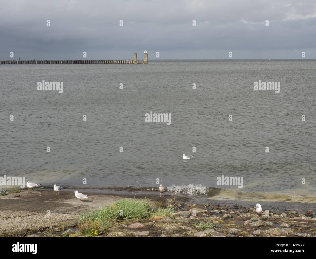 Cuxhaven at the german north sea Stock Photo - Alamy
