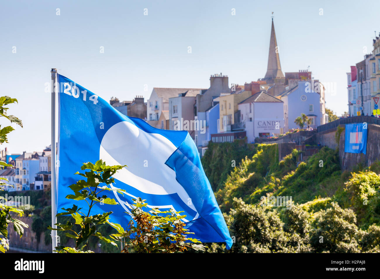 Pembrokeshire blue flag hi-res stock photography and images - Alamy