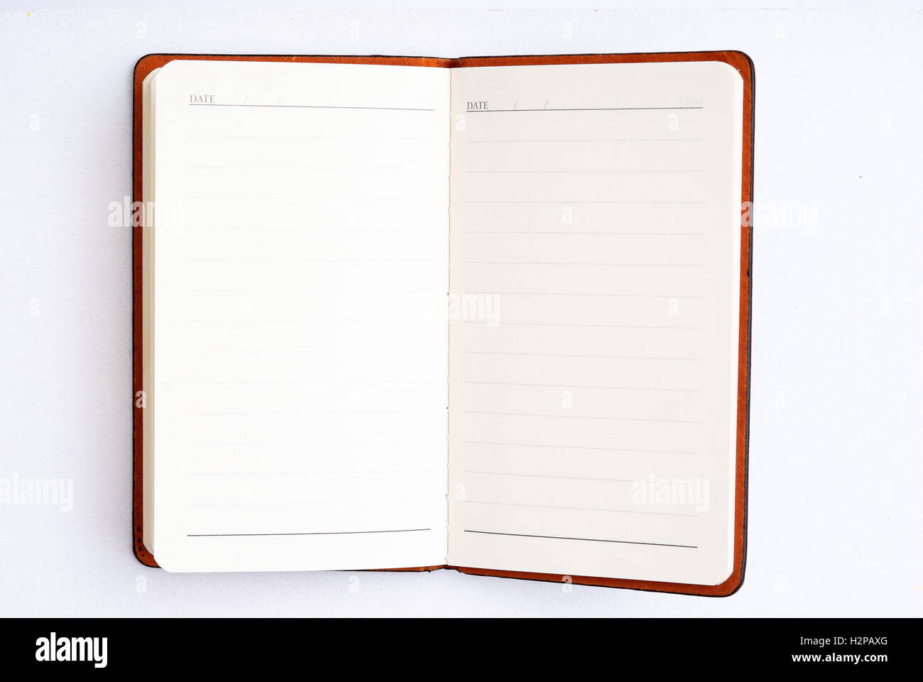 open notepad isolated Stock Photo - Alamy