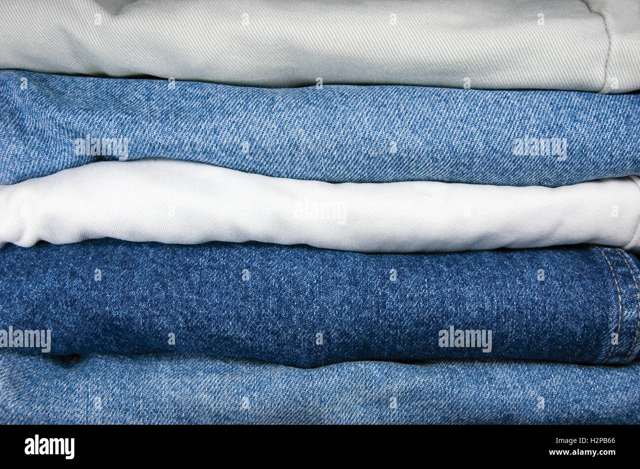 Khaki pants folded hi-res stock photography and images - Alamy