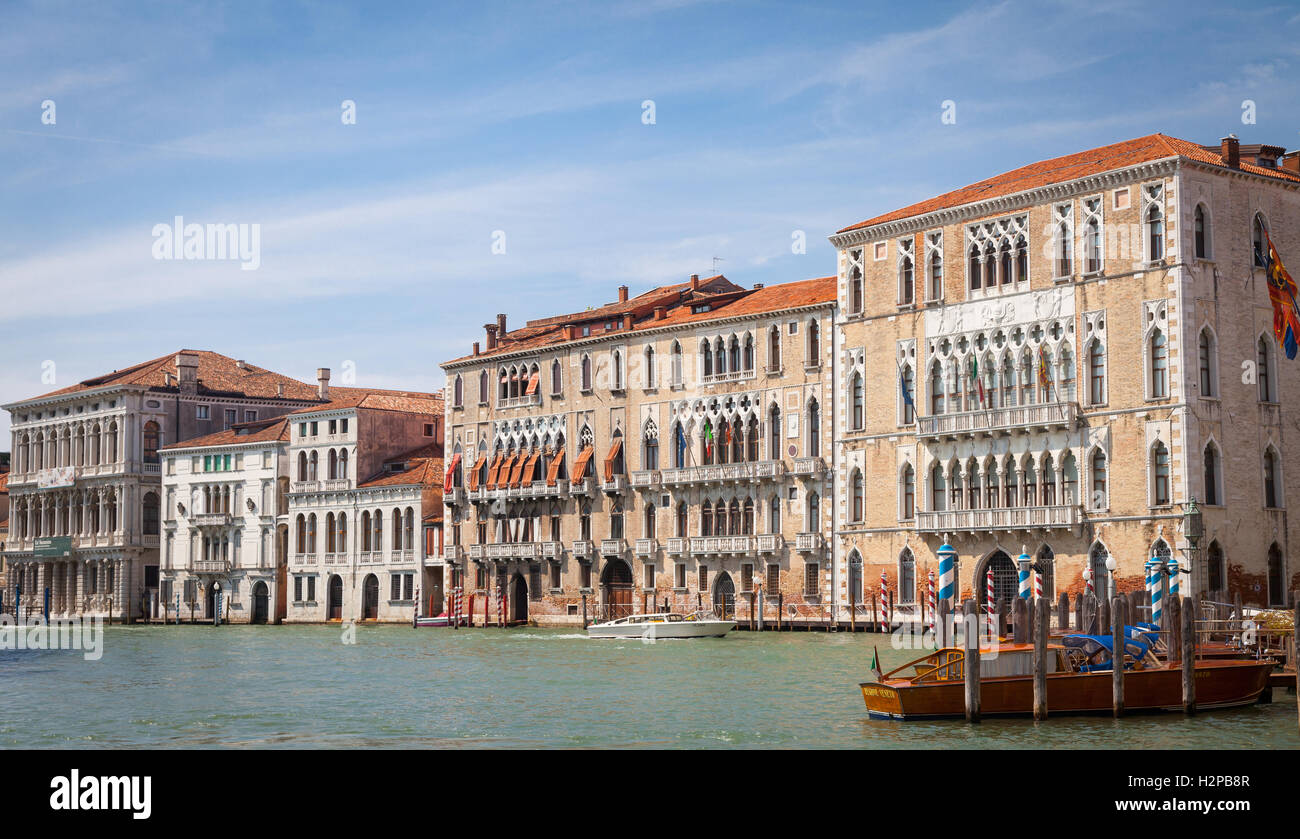 Canal Grande is the most important canal of Venice with wonderful ...