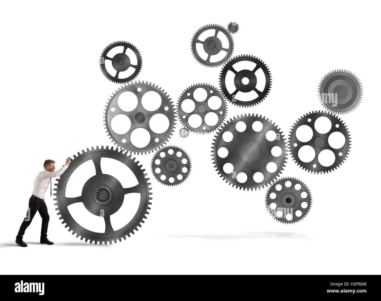 Businessman team hi-res stock photography and images - Alamy