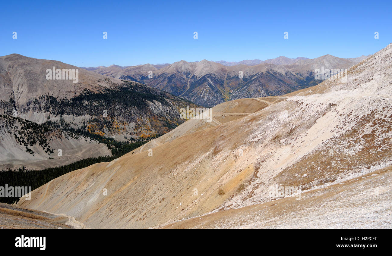 The high country above treeline in Chaffee County, Colorado near Mount ...