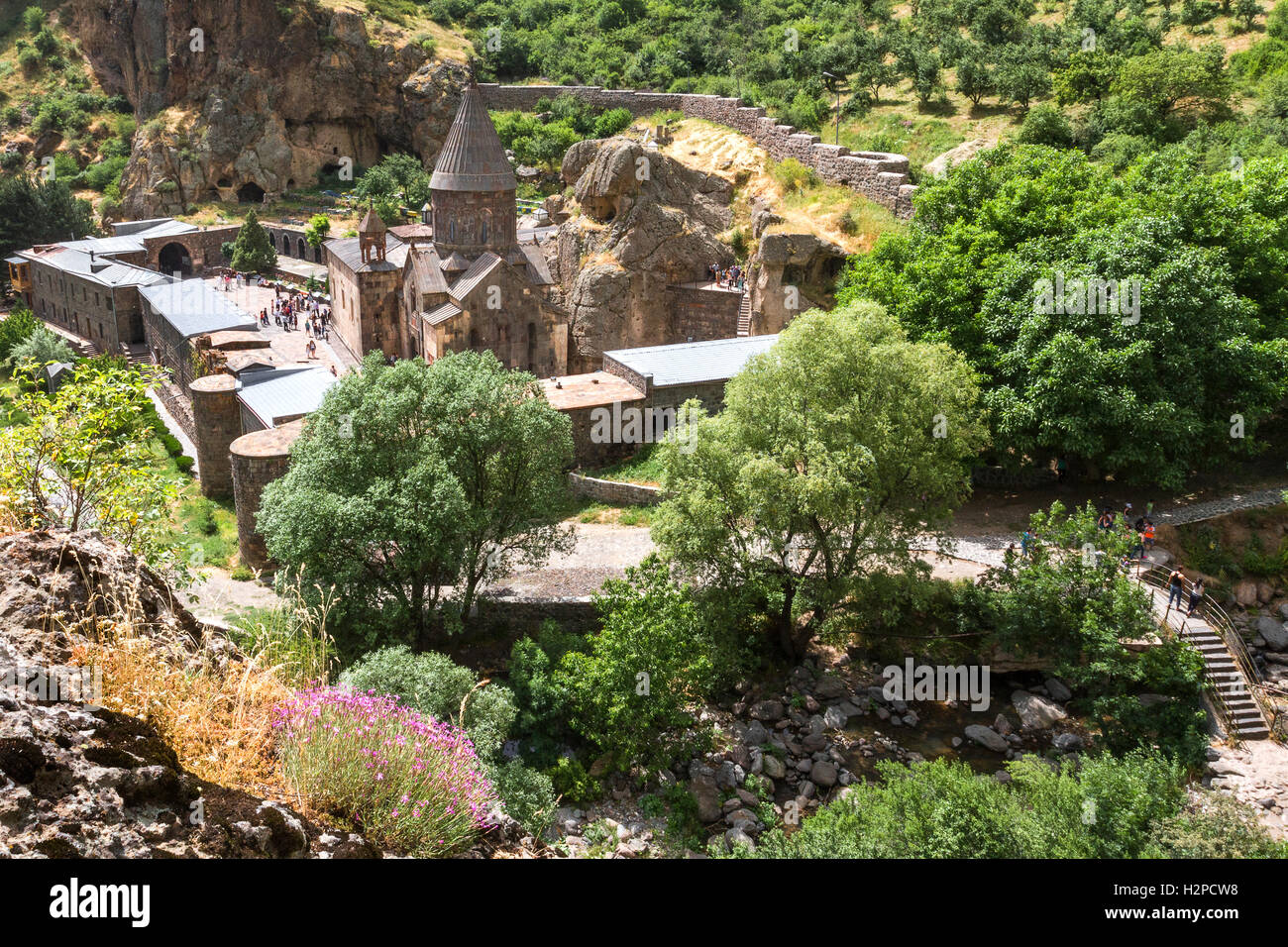 Monastery of Geghard in Armenia Stock Photo - Alamy
