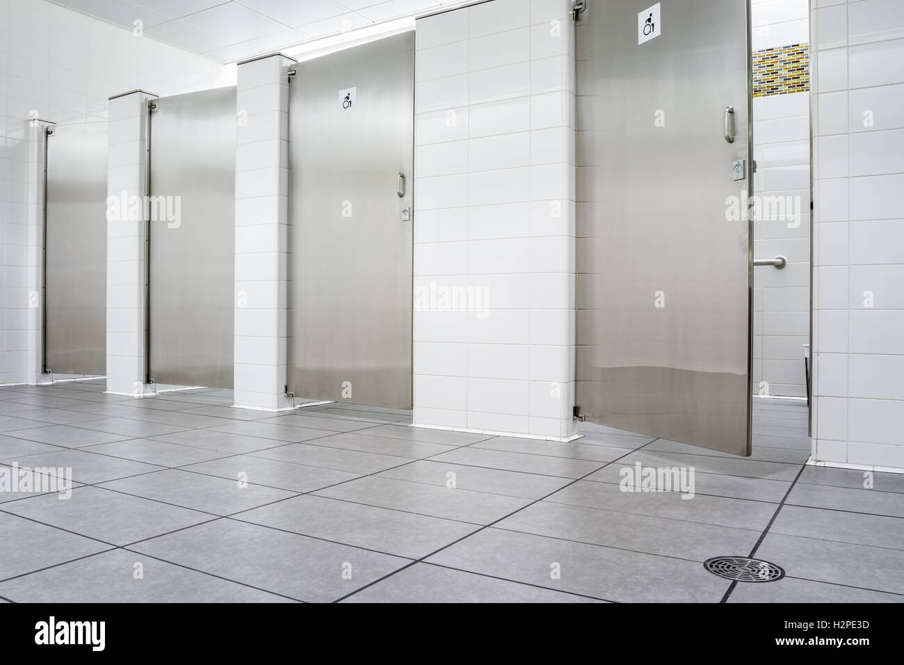 In an public building are womans toilets Stock Photo - Alamy