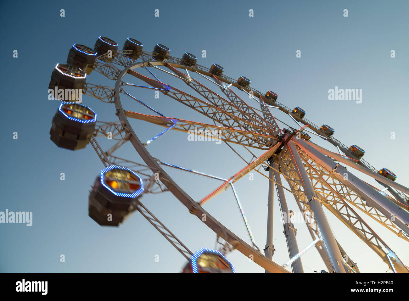 Giant ferris wheel at night hi-res stock photography and images - Alamy