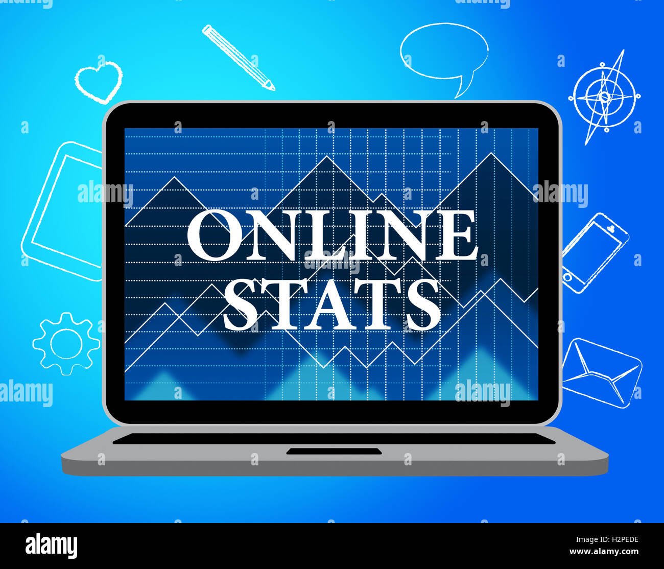 Online stats hi-res stock photography and images - Alamy