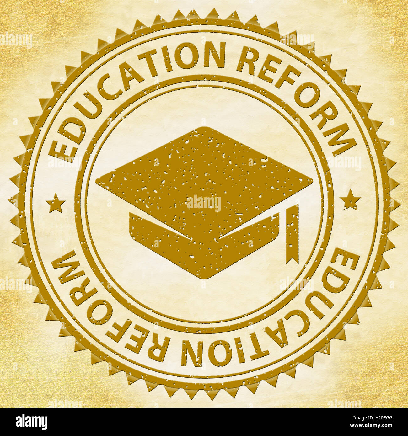 Education Reform Meaning Make Better And Studying Stock Photo - Alamy
