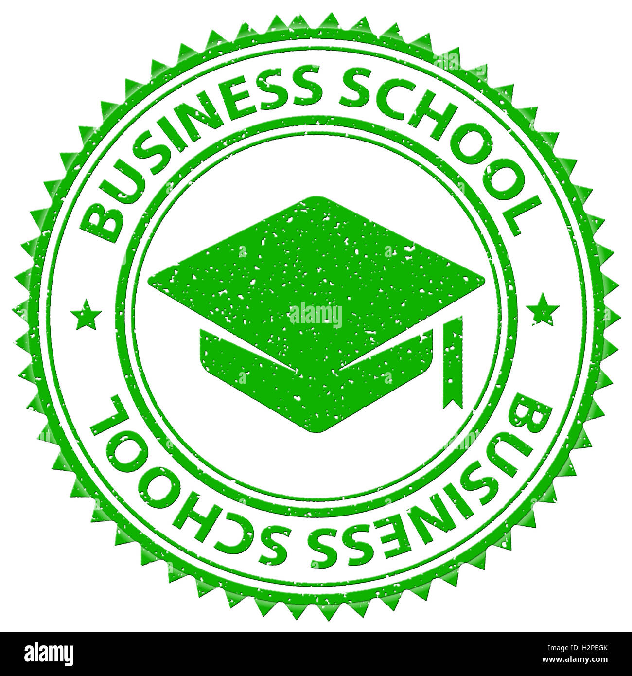 Business School Showing Commerce Study And Educated Stock Photo - Alamy
