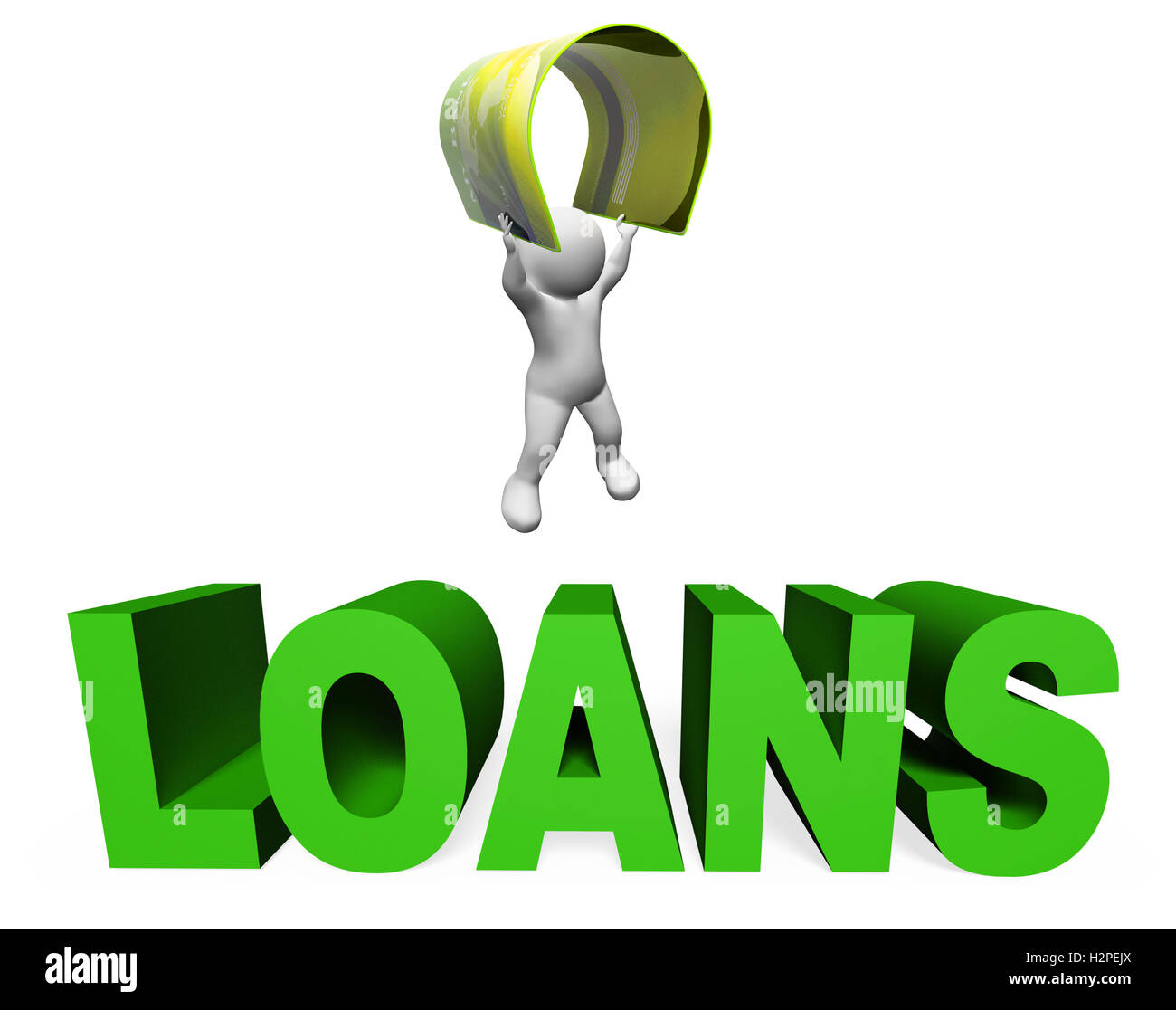 Bank loan 3d hi-res stock photography and images - Alamy