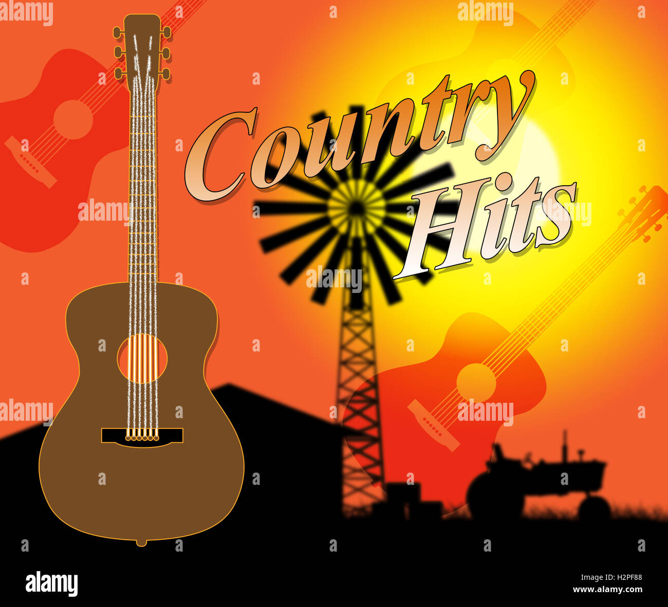 Country music charts hi-res stock photography and images - Alamy