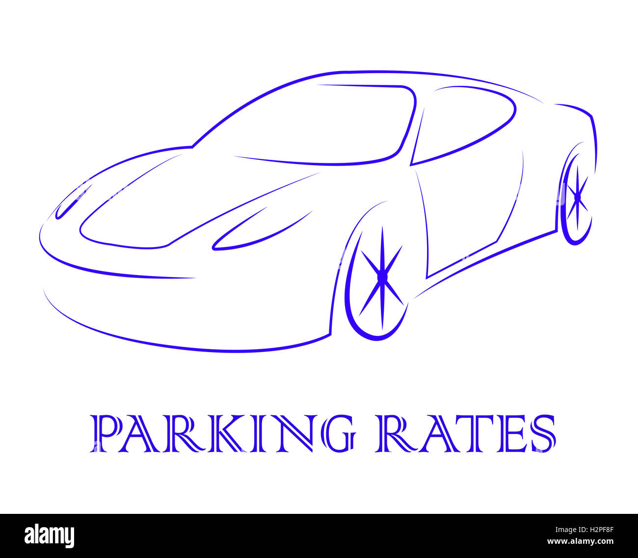 Transport transportation car park Cut Out Stock Images & Pictures - Alamy