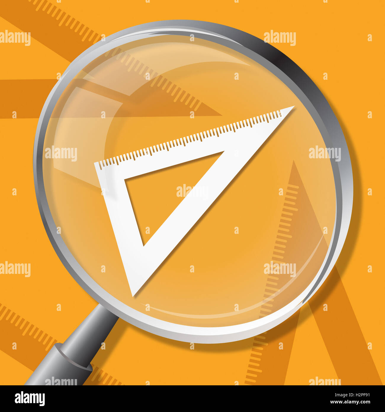 Technical Drawing Magnifier Meaning Diagram Magnification And Search ...