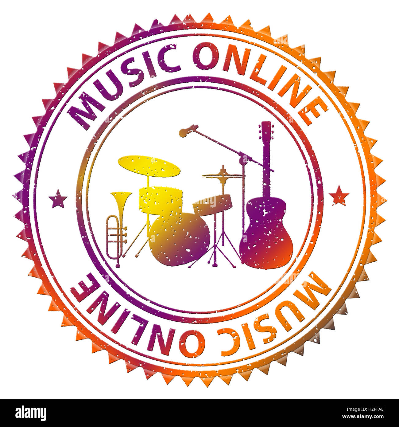 Sound online Cut Out Stock Images & Pictures - Alamy